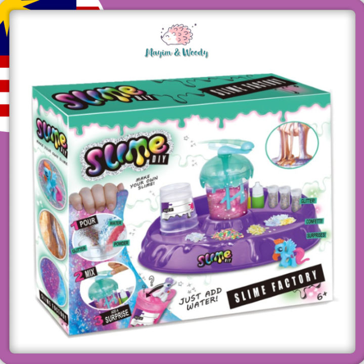 DIY Slime Making Set Volcano Slime Complete Set Non Toxic Slime Making ...