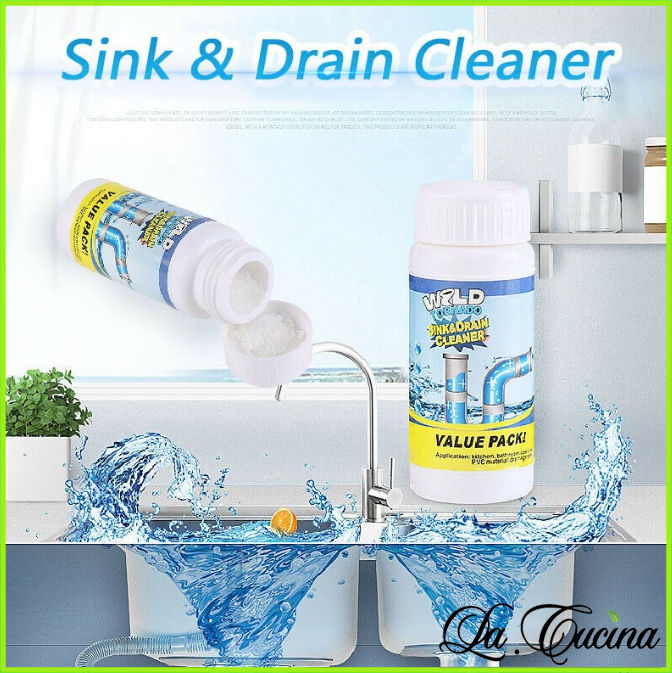 Household Wild Tornado Powerful Sink & Drain Cleaner Quick Foaming High ...