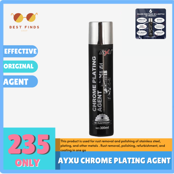 Chrome Plating Rust Remover Spray Rust Remover Multi-Purpose ...