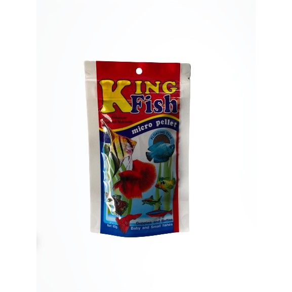 อาหารปลา King fish micro pellet 60g | Lazada.co.th