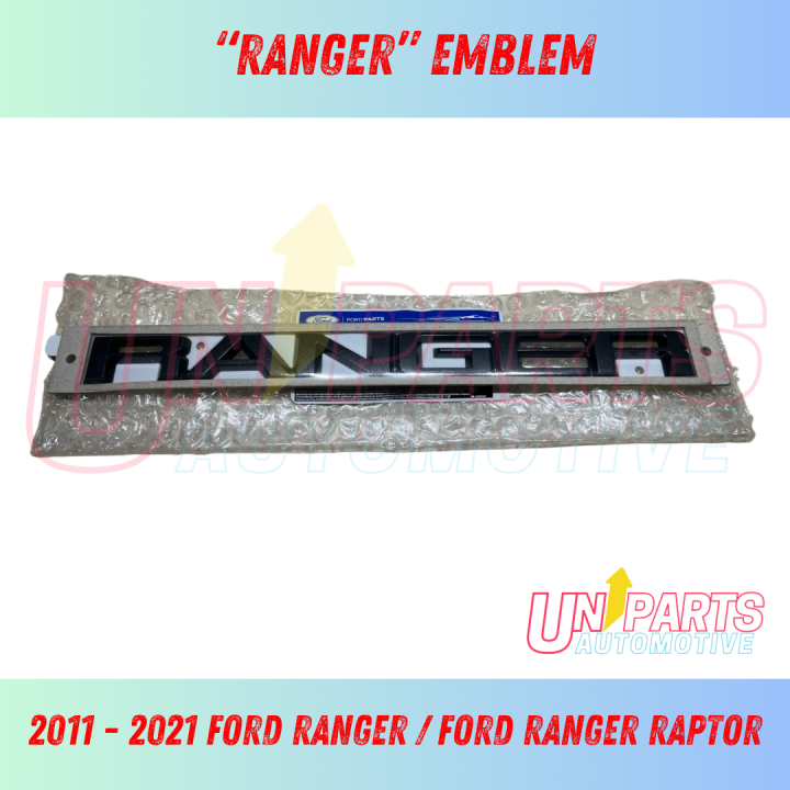 “RANGER” Emblem Ford Ranger Raptor 2018 - 2021 GENUINE | Lazada PH