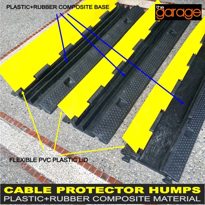 RUBBER+PLASTIC CABLE PROTECTOR HUMPS by The Garage Manila | Lazada PH