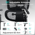 INPLAY EF100-G V2 Ergonomic Chair Adjustable Breathable Design Long ...