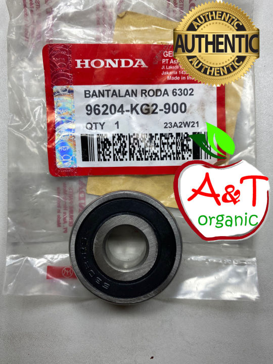6302 RS Honda OEM Bearing 6302RS Ball Bearings 42mm x 15mm x 13mm ...
