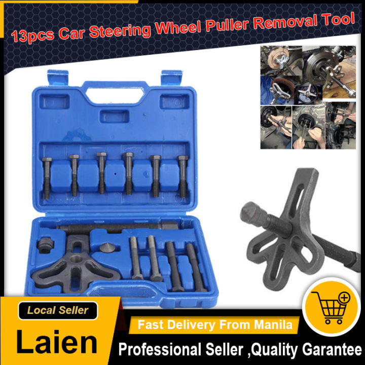 Steering Wheel Puller Kit, Pulley Car Repair Tool, Harmonic Balancing ...