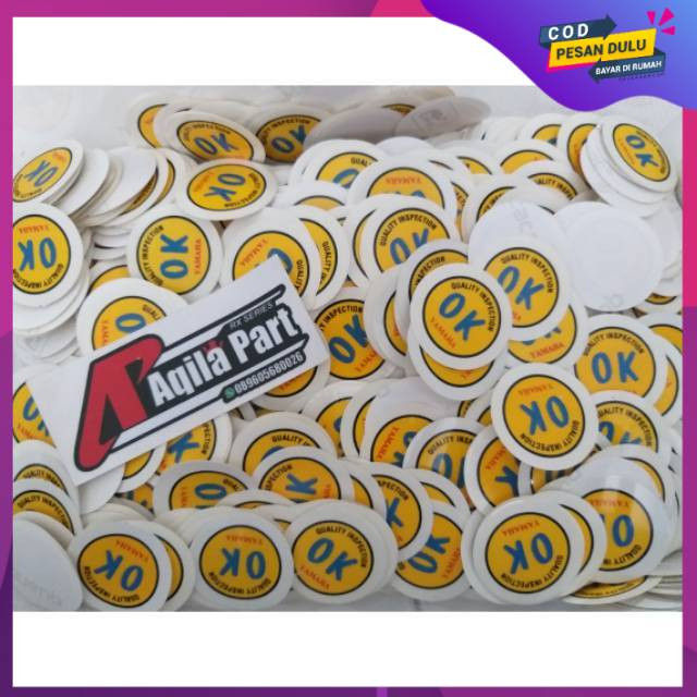 STIKER STICKER OK TERBAIK LINTANGPARTSHOP | Lazada Indonesia
