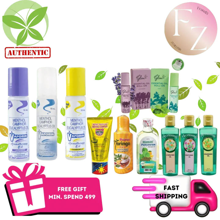 Vaporin Aromatherapy Oil | Essential Oils 10ml | Lazada PH