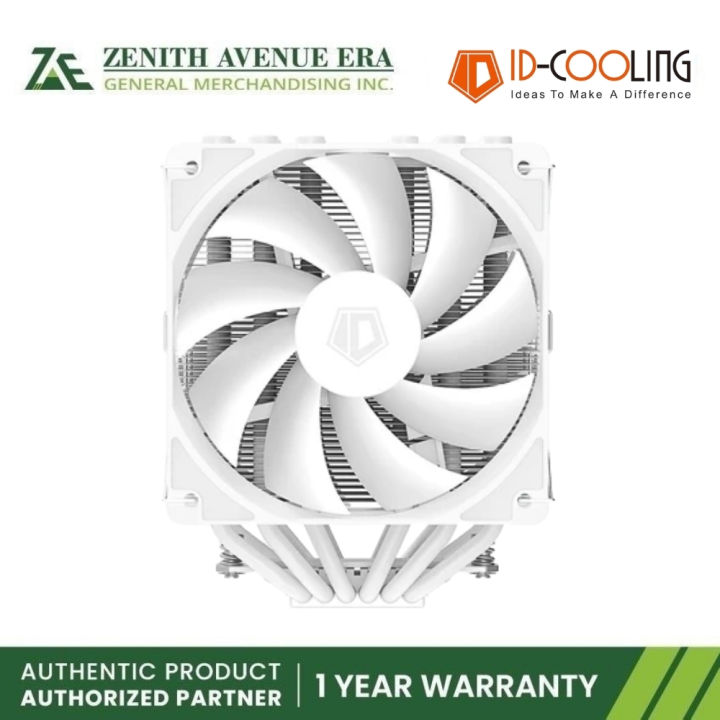 ID Cooling SE-206 XT 2x120mm Twin Tower White CPU FAN |ID Cooling CPU ...