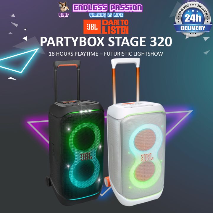 JBL PartyBox Stage 320 Bluetooth Speaker System | Lazada Singapore