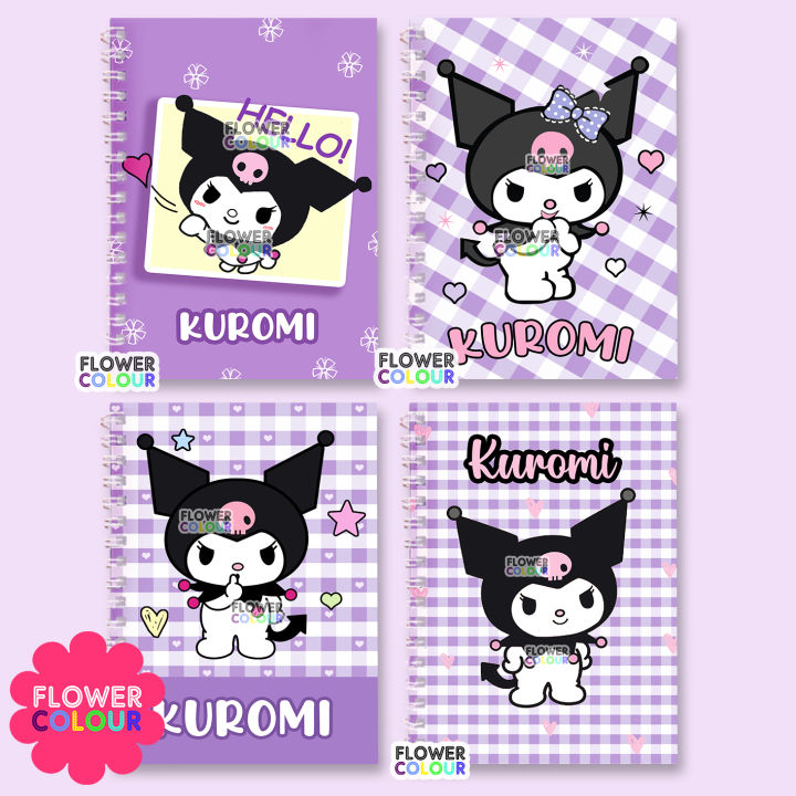 Notebook Ring | Buku Catatan Karakter Kuromi | Notes Kuromi | Lazada ...