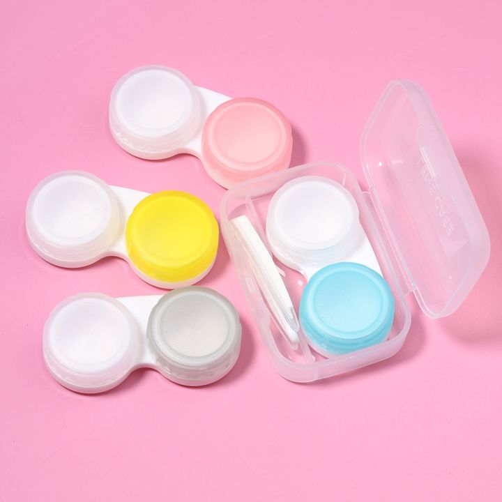 softlens case /Satu set capitan/penjepit softlens tempat softlens ...