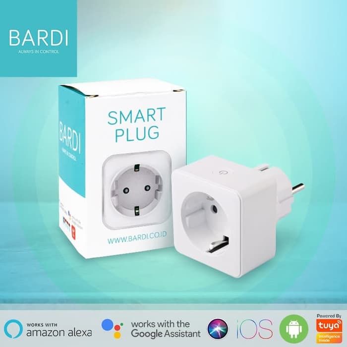 BARDI Wifi Smart Plug with Energy Monitoring Max 16A | Lazada Indonesia