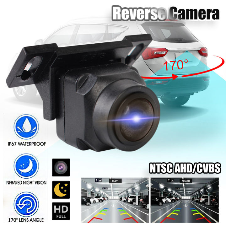 Car Rear View Reverse Camera High Definition AHD 170°Wide Angle ...