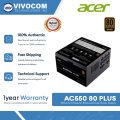 Acer AC550 Full Modular ATX 550w 80 Plus Bronze Certified Computer ...