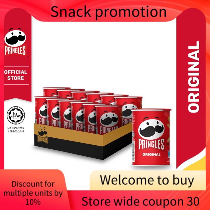 Pringles Potato Chips - Original 42g Carton 12 pcs | Lazada PH