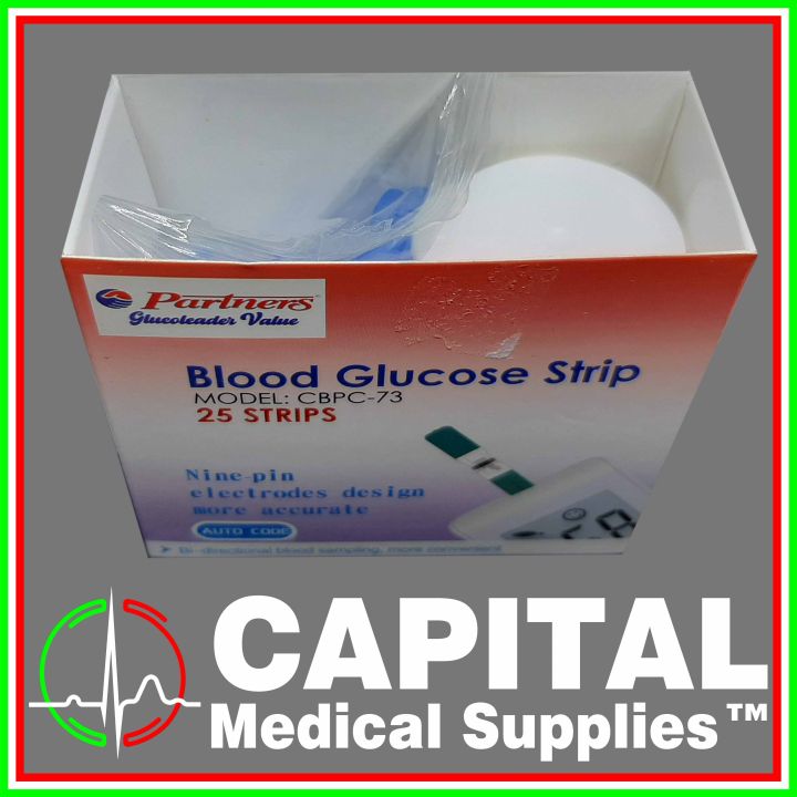 Blood Glucose Strips, Auto-Code (Code 31, Code 37) 25 strips/box ...