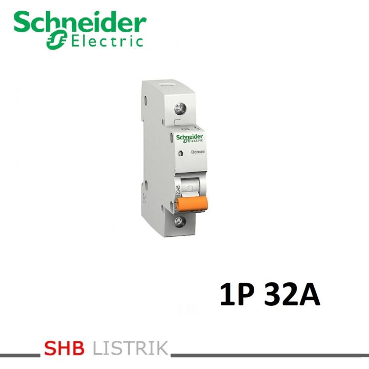 MCB SCHNEIDER 32A 1PHASE/ MCB 32 AMPER | Lazada Indonesia