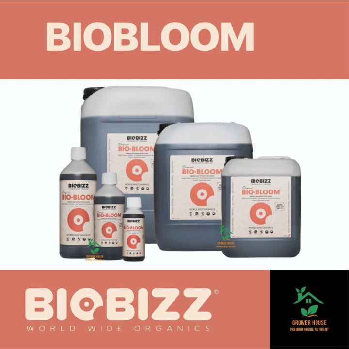 [ready stock]Biobizz BIOBLOOM ของแท้ ขวดแท้ 100% ปริมาตร 250 ml., 500 ...