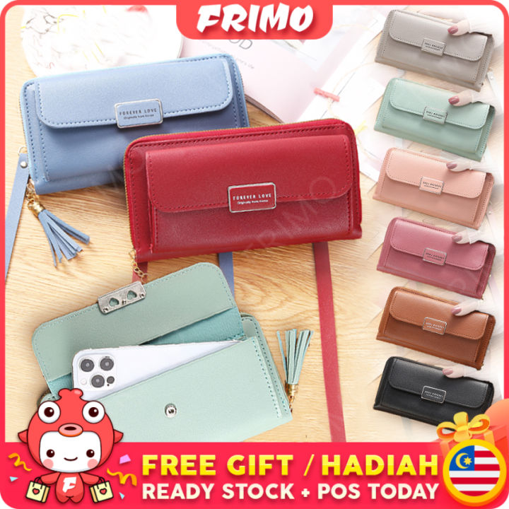 FRIMO Malaysia - Multi-purpose Amifulove Wallet Zip Women's Purse ...