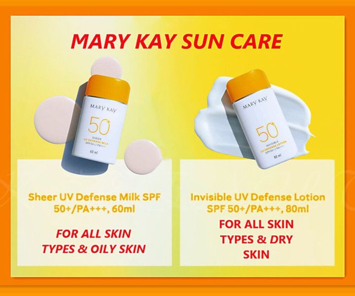 💯% ORIGINAL 😍 Mary Kay Sun Care SPF 50+/PA+++ | Lazada