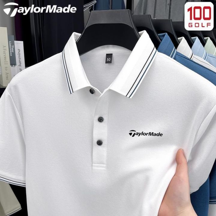 Genuine TaylorMade TaylorMade Golf Men's Short-Sleeved Quick-Drying T ...