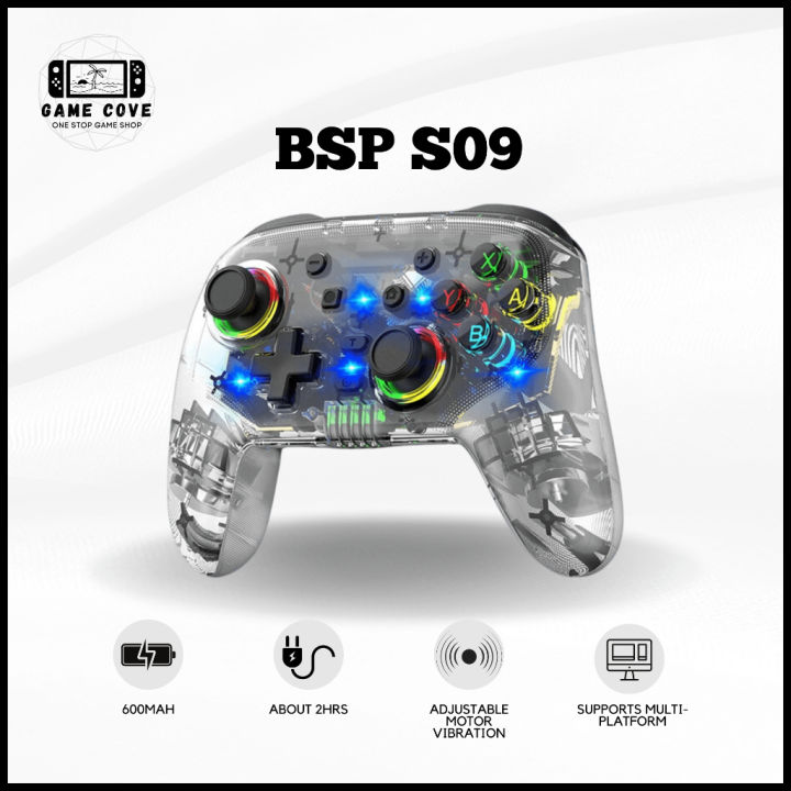 BSP S09 Controller – Multi-Connection Gamepad for PC, PS3, PS4, Android ...