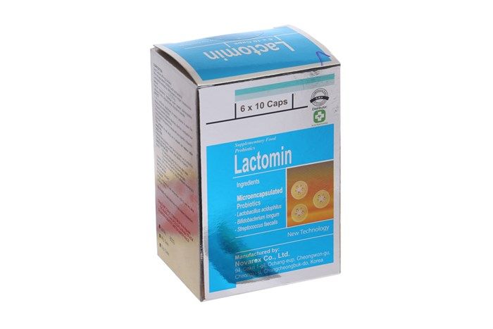 Bổ sung lợi khuẩn, cân bằng hệ vi sinh đường ruột LACTOMIN 60 Viên ...