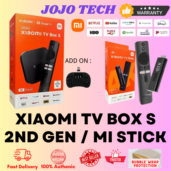 XIAOMI MI Box S (2nd Gen) / Mi TV Stick 4K / Original Global Set | Lazada