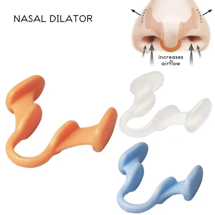 New Mini Silicone Anti-Snoring Nasal Splint Anti-Snore Clip Sleep Snore ...