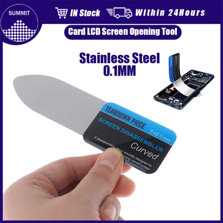 Flexible Prying Tool Ultra Thin 0.1mm Screen Opening Pry Blade Curved ...