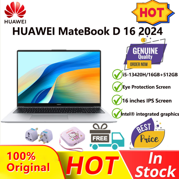 100 % Original 2024 HUAWEI MateBook D 16 Laptop/HUAWEI MateBook D 16 SE ...