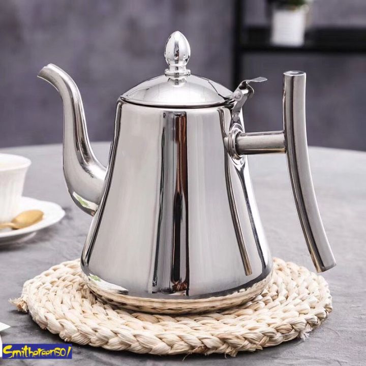 304 stainless steel teapot with strainer, hotel/household restaurant ...