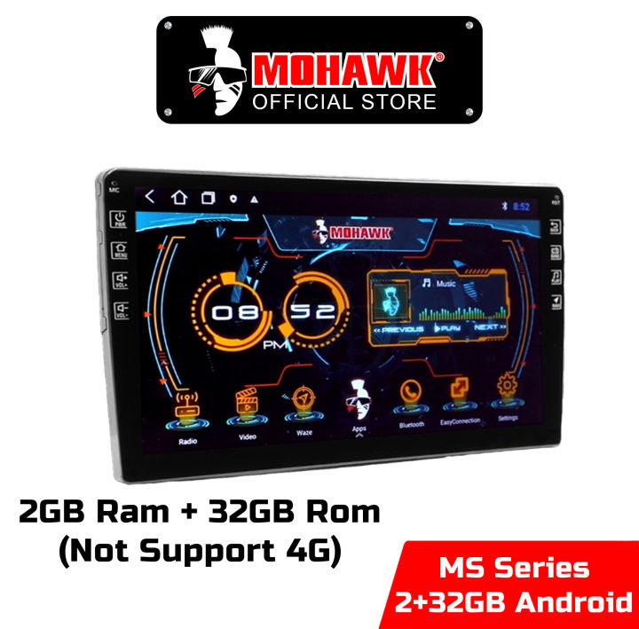 Mohawk 2+32GB No 4G MS Series QLED Car Android Player Plug n Play For ...