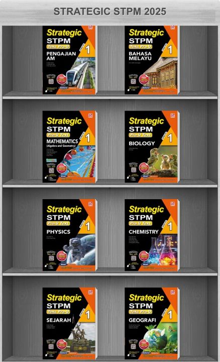 [BS] Strategic STPM Semester 1 Teks Pra-U / Pre-U Text (2025) | Lazada