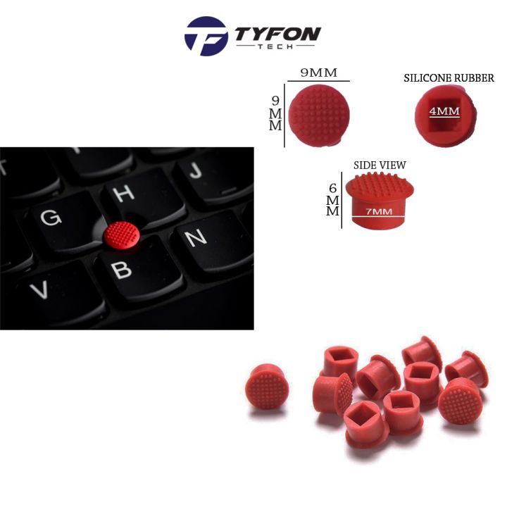 Lenovo Laptop Notebook TrackPoint Cap Keyboard Mouse Point Stick (Red) | Lazada