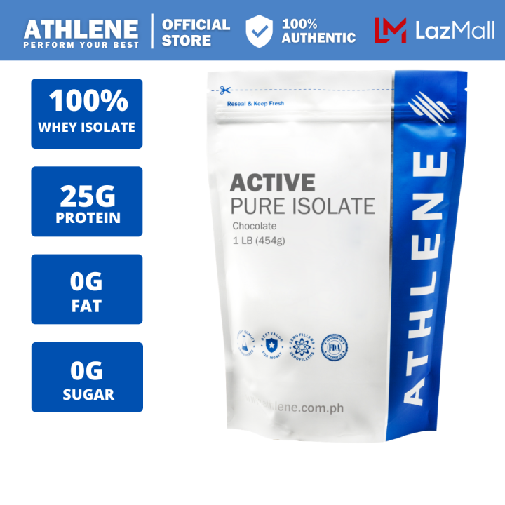 ACTIVE Pure Isolate 1LB 100% Whey Protein Isolate Powder | Lazada PH