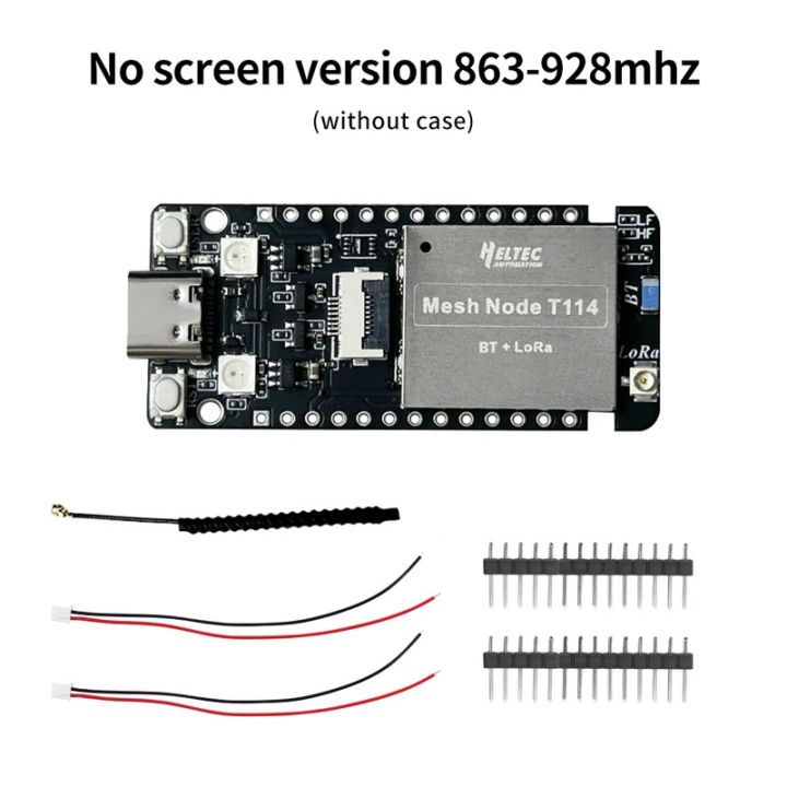 Meshtastic Nordic nRF52840 SX1262 LoRaWAN LoRa Positioning Development board Power TFT Display ...