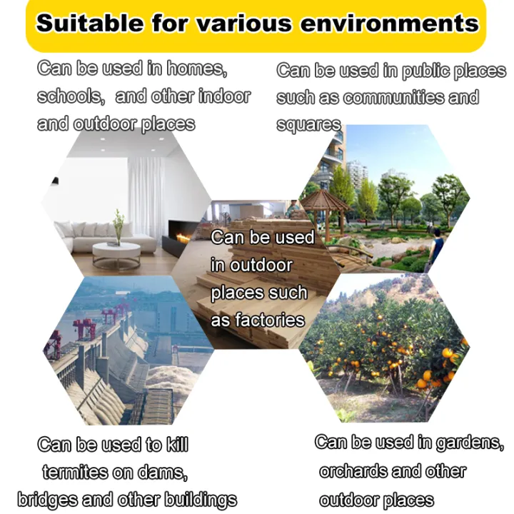 Destroy the cntire nest Buy1 free 1 Termite baiting system 1000 meters ...