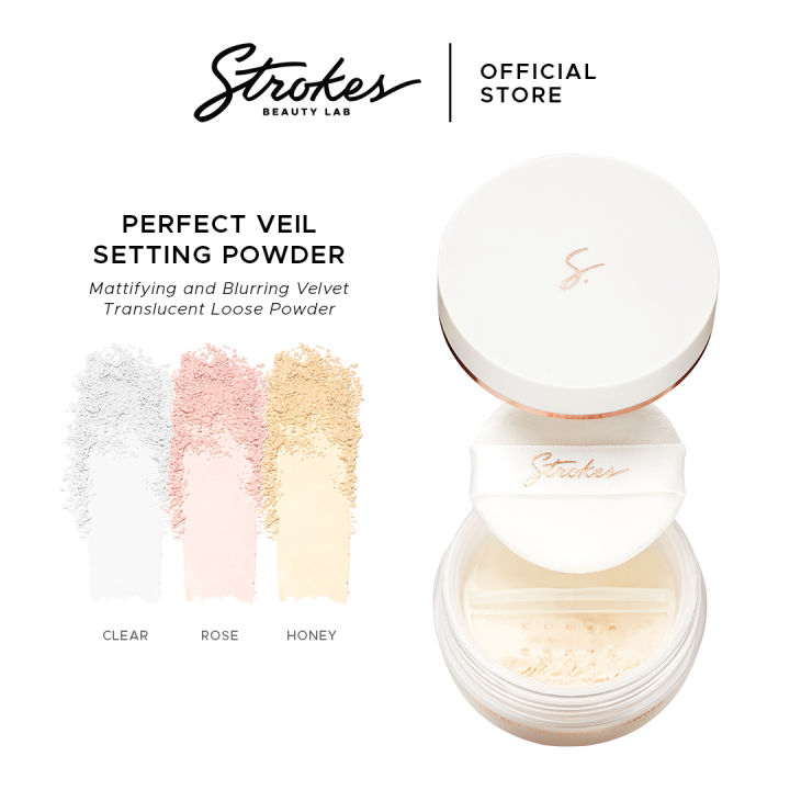Strokes Perfect Veil Setting Powder [Mattifying and Blurring Velvet ...