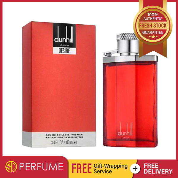 [ SD PERFUME ] Dunhill Red Desire EDT Men (100ml) Perfume for Men . 100 ...