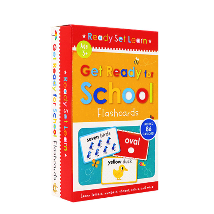 Get ready for school flashcards preschool cognitive words preschool ...