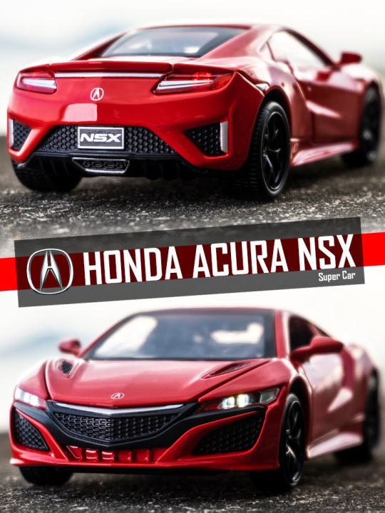 Honda Acura NSX supercar alloy car model simulation metal model car ...