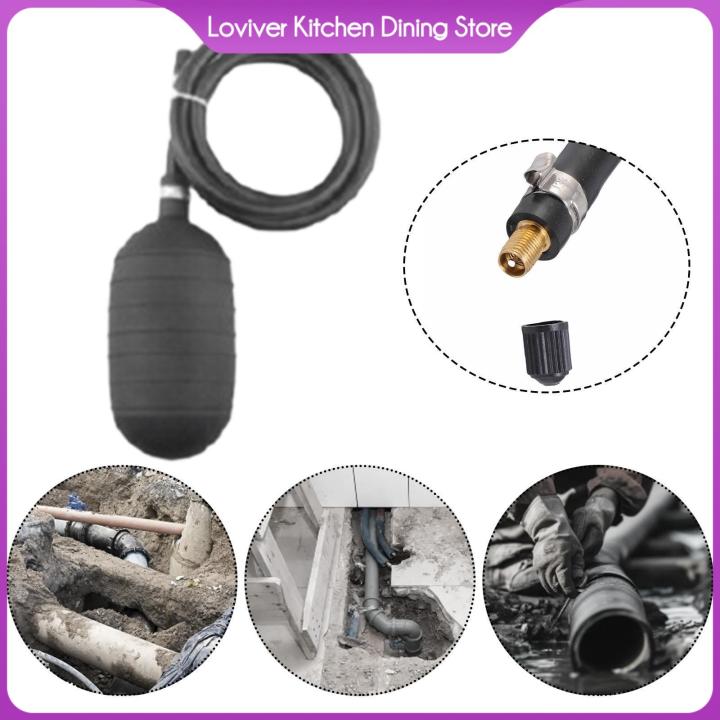 Loviver Inflatable Pipe Plug Plumbing Tool Water Blocking Leak ...