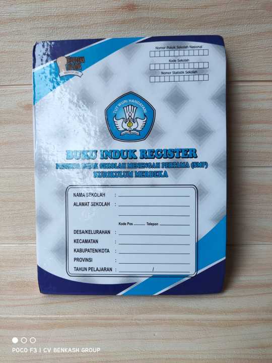 BUKU INDUK SISWA SMP KURIKULUM MERDEKA | Lazada Indonesia