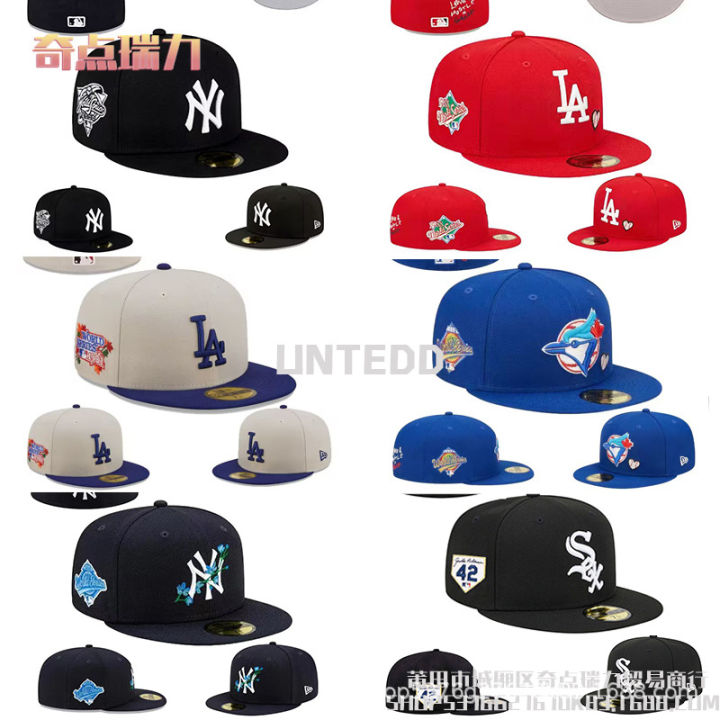 mlb Hat Baseball Cap Hard Top Large Head Circumference Team Embroidered ...