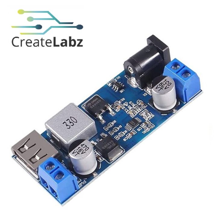 DC 9-36 Vin to 5V 5A USB output Step Down DC-DC Converter module | Lazada PH
