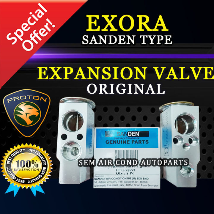 PROTON EXORA ORIGINAL SANDEN SD EXPANSION/ EXPENSION VALVE (CAR AIRCOND ...