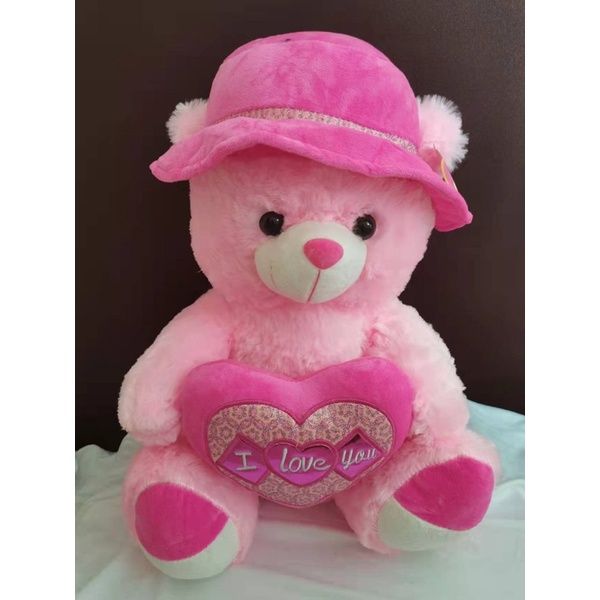 40CM Teddy Bear With Heart I Love You | Lazada PH