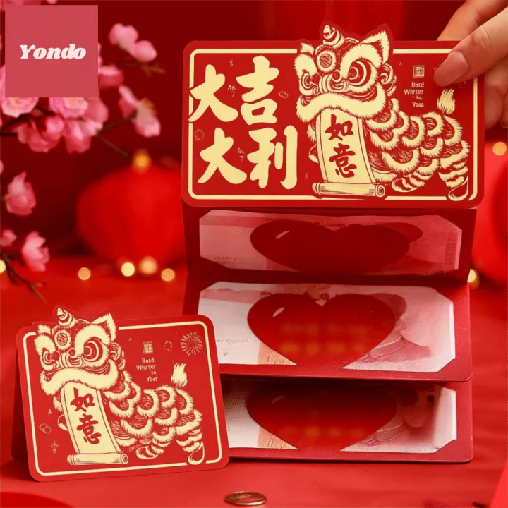 Yondo ampao money envelope 2026 red envelope for money angpao new ...