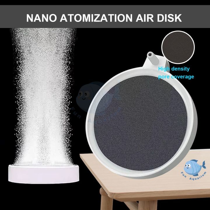 Aquarium Air Stone Oxygen Stone Nano Bubble Stone Super High Diffuser ...